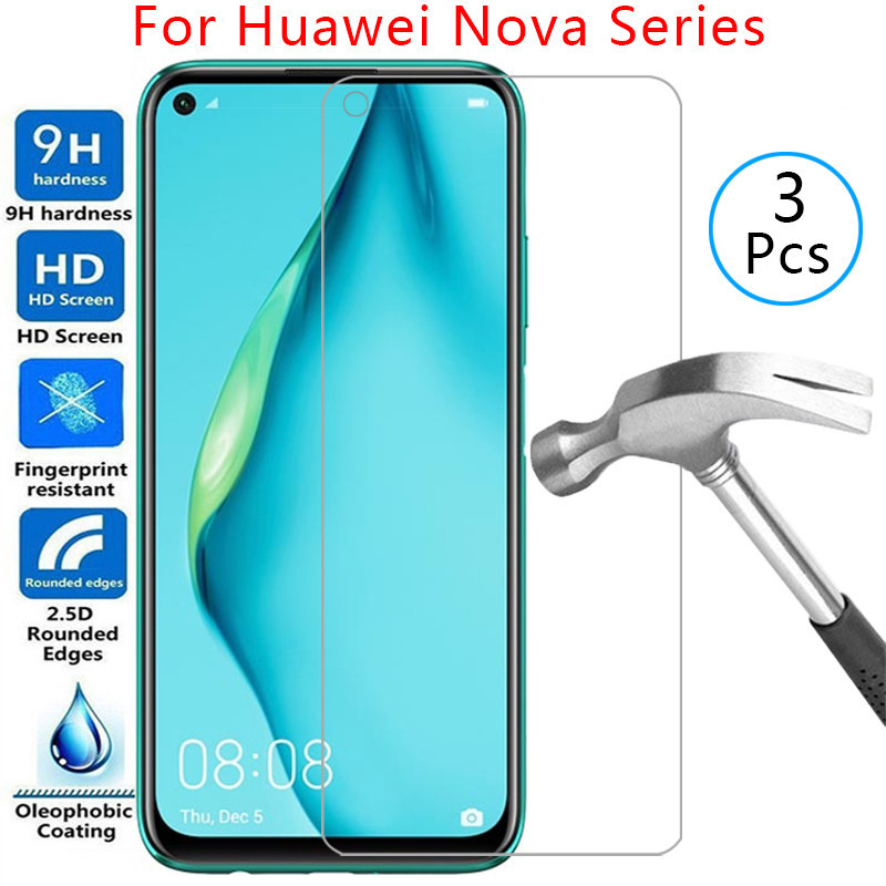 เคสสําหรับ huawei nova 8i 7i 6 7 se 5g ฝาครอบกระจกนิรภัยบน nova8i nova7i โทรศัพท์กระเป๋านุ่ม ...
