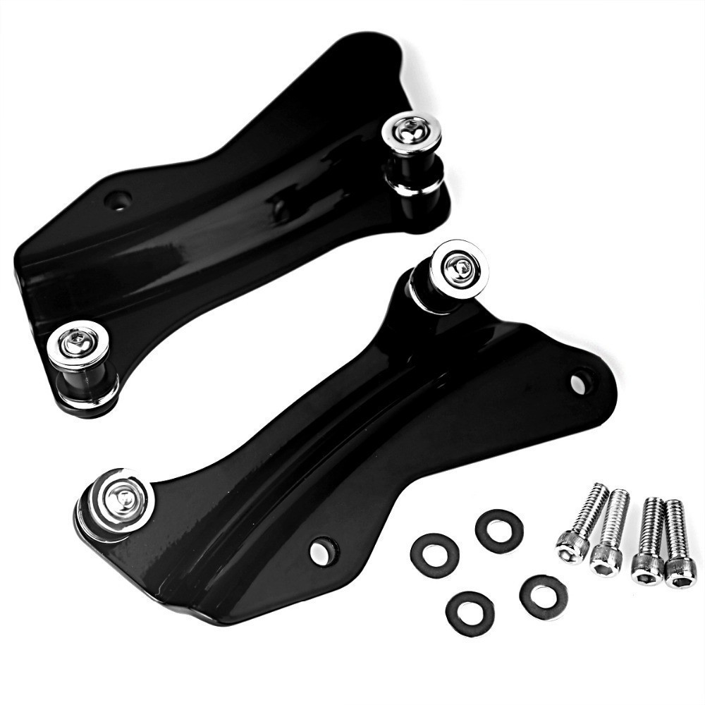 YJ Black 4 Point Docking Hardware Kit For Harley Street Glide Road ...