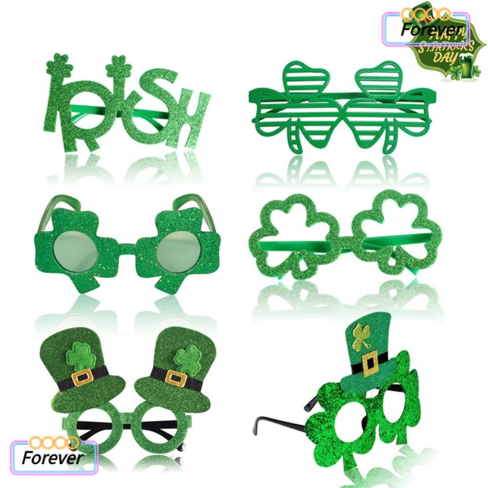 แว่นตา FOREVER Clover, Patricks Day Celebration St. แว่นตาเบียร์ Patricks Day, Funny Irish ...