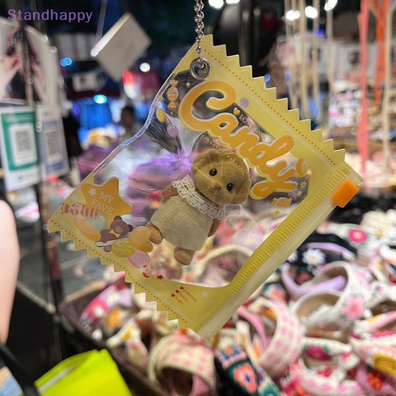 Standhappy การ์ตูนกระเป๋า Pins Badge Protector กรณีอะนิเมะป้ายตกแต่ง ...