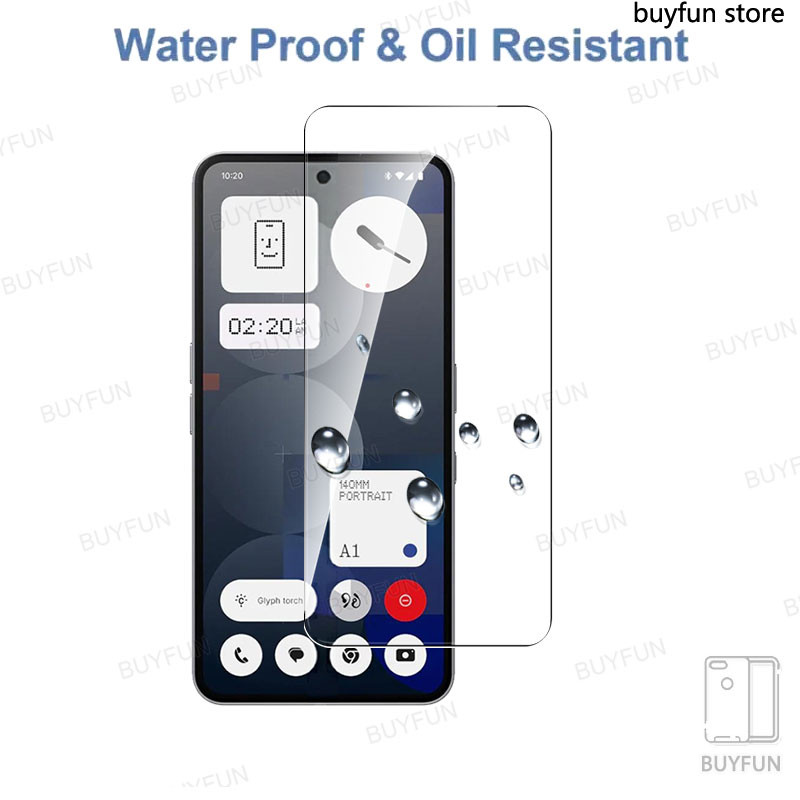 3AK 3Pieces Screen Tempered Glass For Nothing Phone (3a) 5G 6.77" A059 ...
