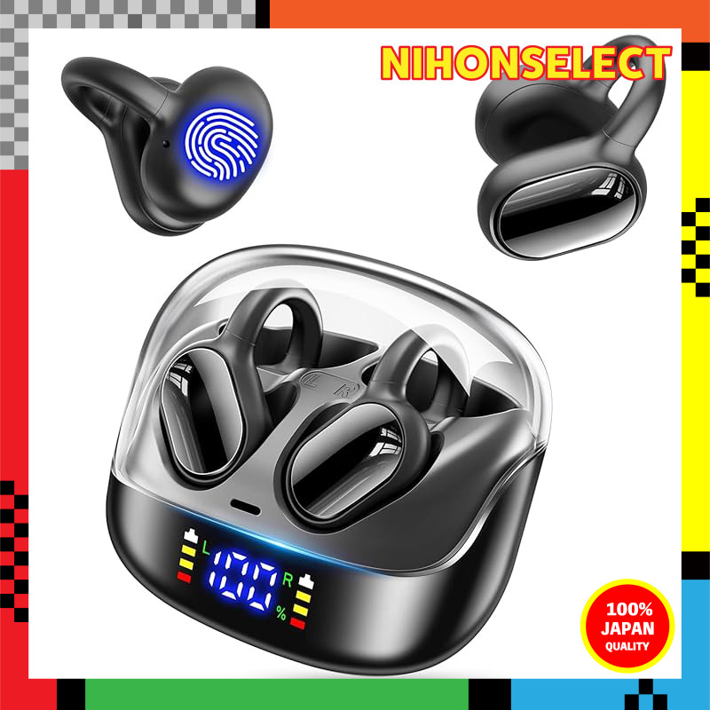Next-Gen Bluetooth 5.4 Wireless Earbuds with LCD Display and Bone ...