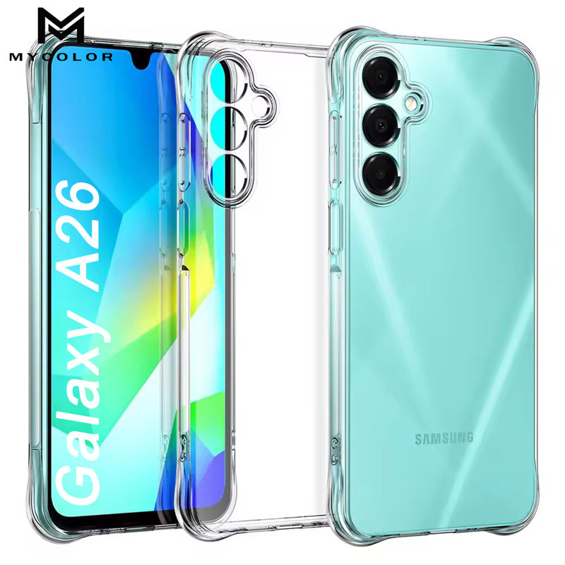 เคสโทรศัพท์มือถือแบบนิ่ม ใส กันกระแทก สําหรับ Samsung ss Galaxy A56 A55 A54 A36 A35 A26 A25 A16 ...