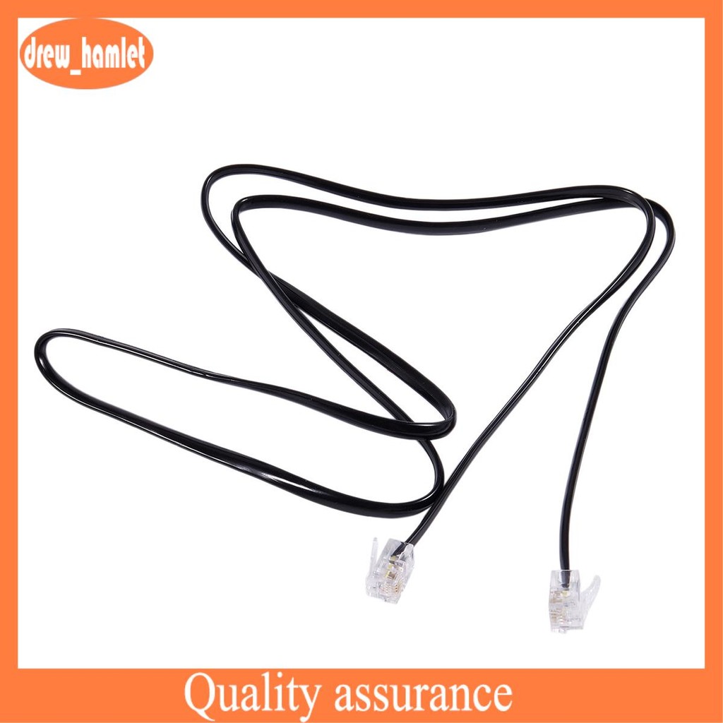 RJ11 6P4C สายสายโทรศัพท์ ADSL โมเด็ม | Shopee Thailand