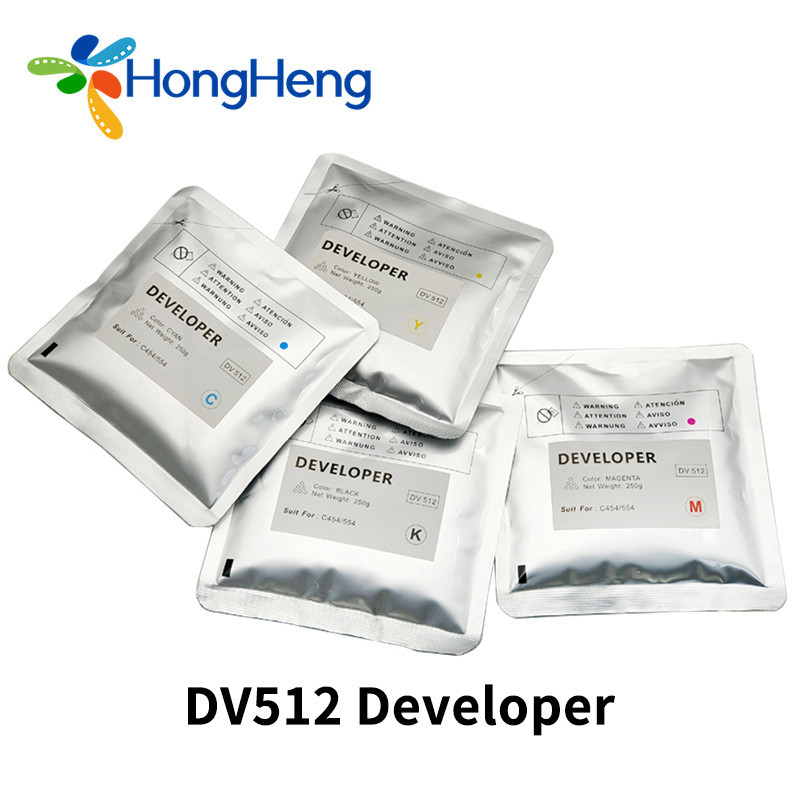 ผงเครื่องถ่ายเอกสาร DV512 250 กรัม สําหรับ Konica Minolta Bizhub C224 ...
