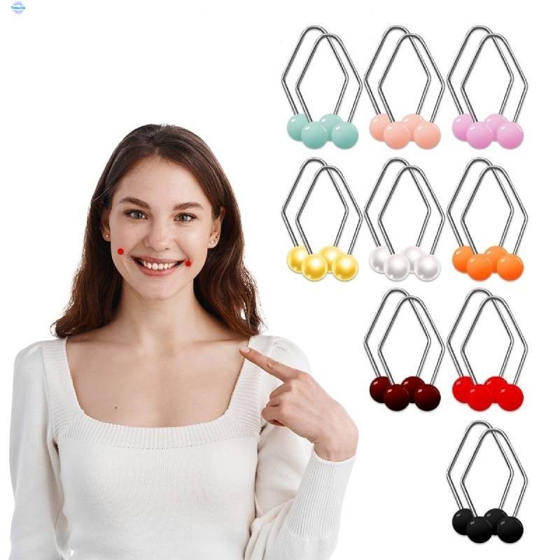2 ชิ้น Dimple Makers สำหรับ Face Cheeks Dimple Maker สำหรับคลิปแก้มแก้ม ...