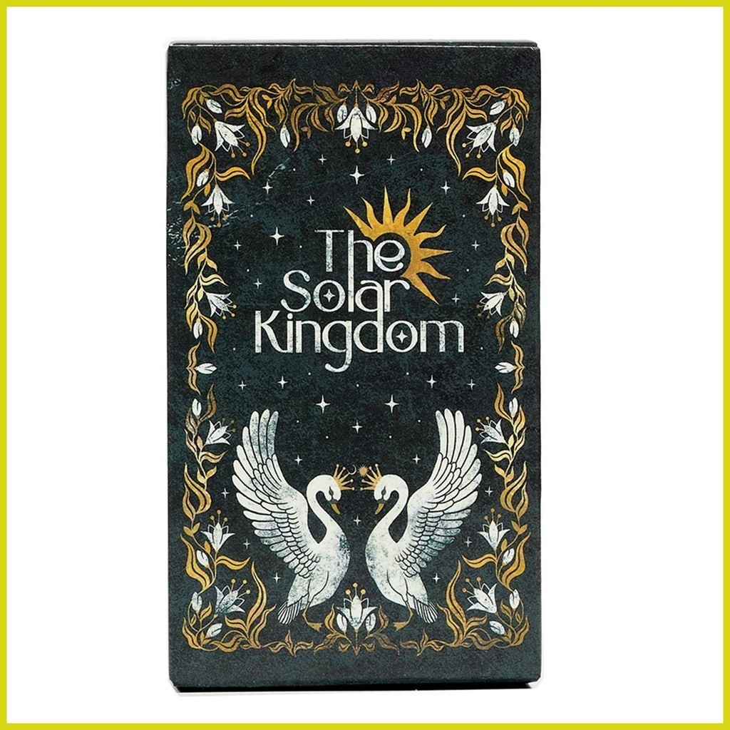 Tarot Oracle การ์ด Deck 78-Card The Solar Kingdom สําหรับการอ่านอย่าง ...