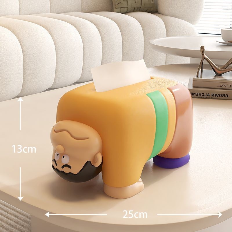 น่ารัก ins สไตล์ Crayon Shin-Chan Doraemon Fat Tiger กล่องกระดาษทิชชู ...