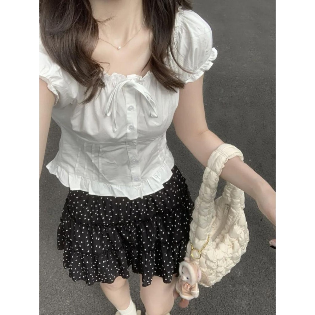 Super Fairy Preppy สไตล์ Girlish สไตล์ตุ๊กตาเสื้อผู้หญิงใหม่สไตล์ตะวัน ...