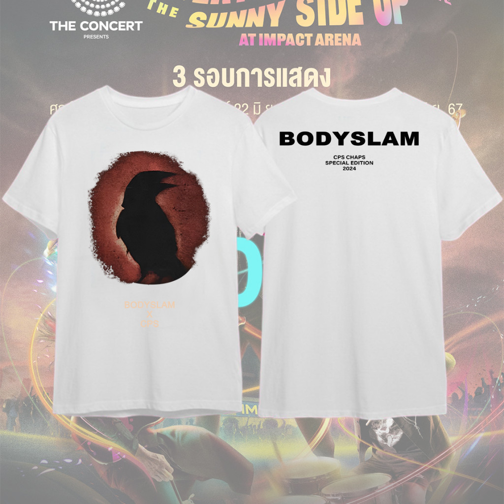 【พร้อมส่ง】 เสื้อ Bodyslam x CPS ผ้าCotton 100% ใส่ได้ ทั้ง ชาย ใส่สบาย ไม่หด ไม่ย้ | Shopee Thailand