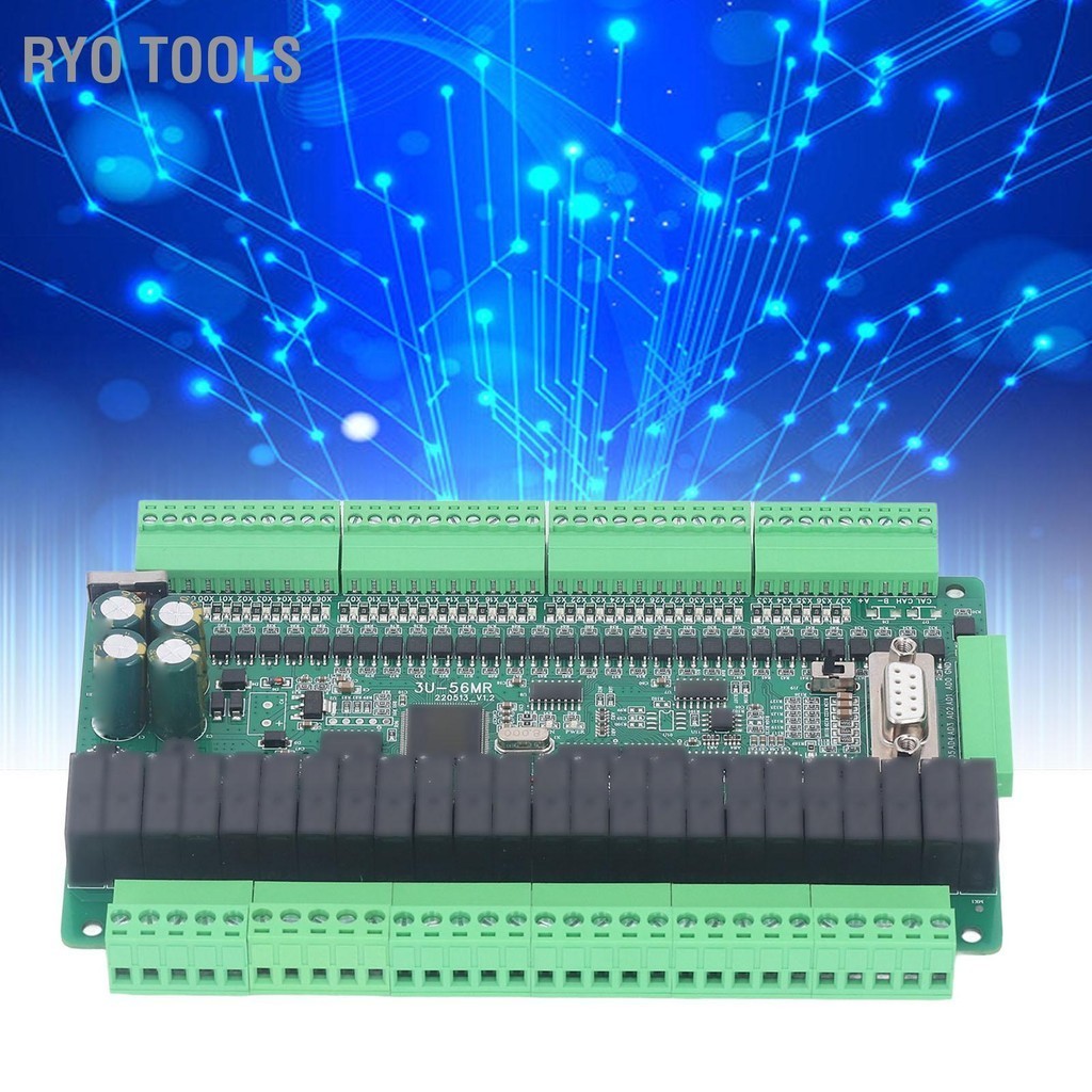 Ryo Tools Industrial Control Board PLC 32 Input 24 Output High Speed ...