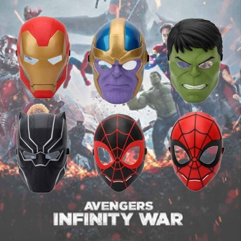 Avengers Superheros Kids Felt Mask Party Gift | Shopee Thailand
