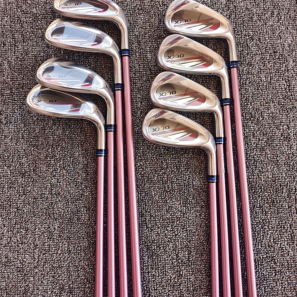 Xxio/xx10 MP1100 Golf Club ชุดเหล็กผู้หญิง 5 6 7 8 9 AP S รวม 8 ชิ้น ...
