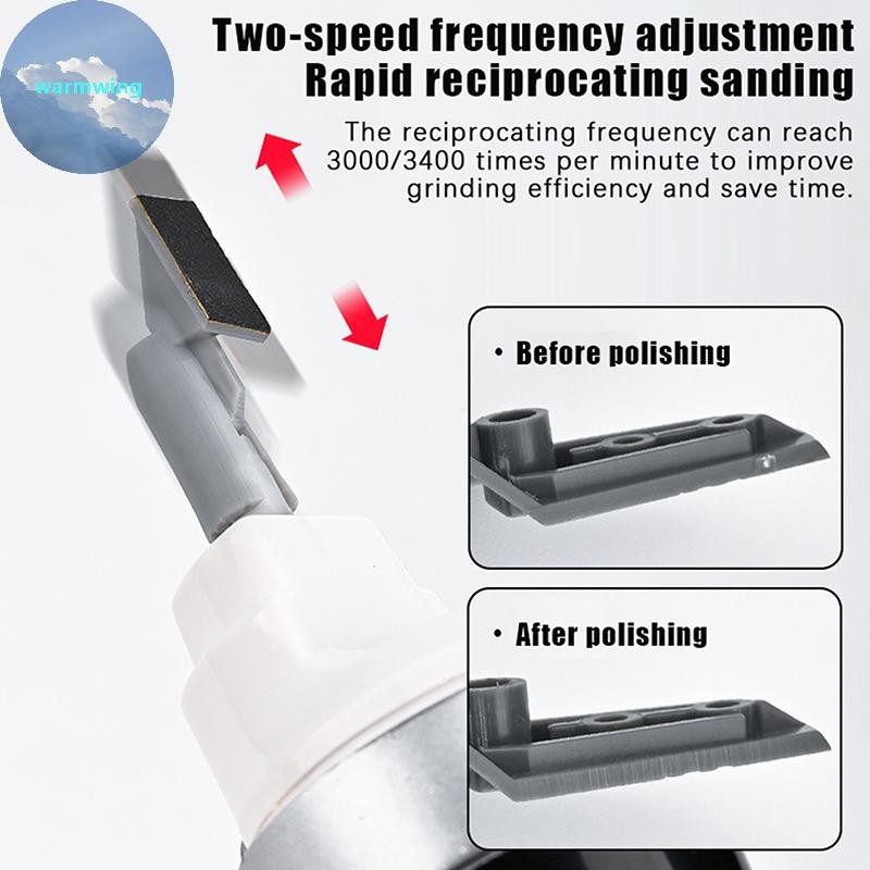 Warmwing 1 ชุด DIY รุ่นไฟฟ้า Sander ปากกาบด Mini ลูกสูบเครื่องขัดเครื่องบด/เจาะเครื่องมือสําหรับ ...