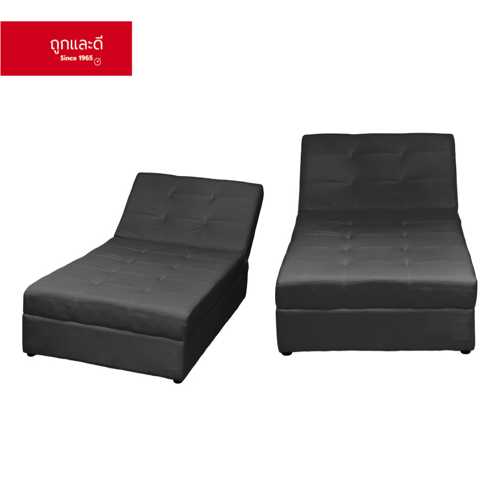 A Took Lae Dee รุ่น โซฟาหนัง PVC โซฟาปรับนอน 1 ที่นั่ง ปรับหัว ปรับได้ 3 ระดับ ขนาด กว้าง 90 ซม ...