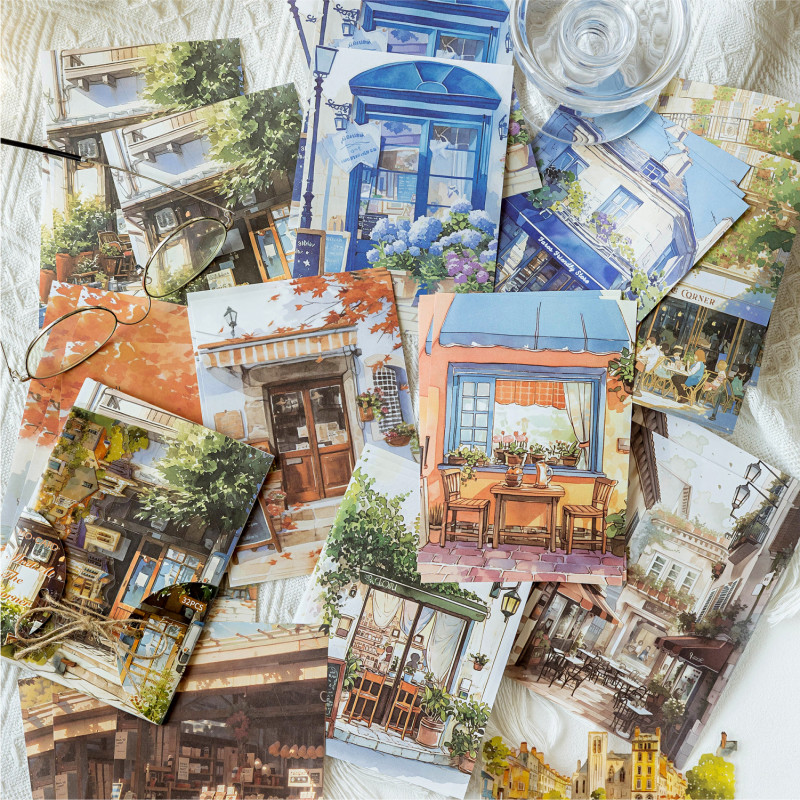 Kowei 32 ชิ้น [Soul Journey Series] สีน้ําชีวิตวารสารวัสดุกระดาษ PET ...