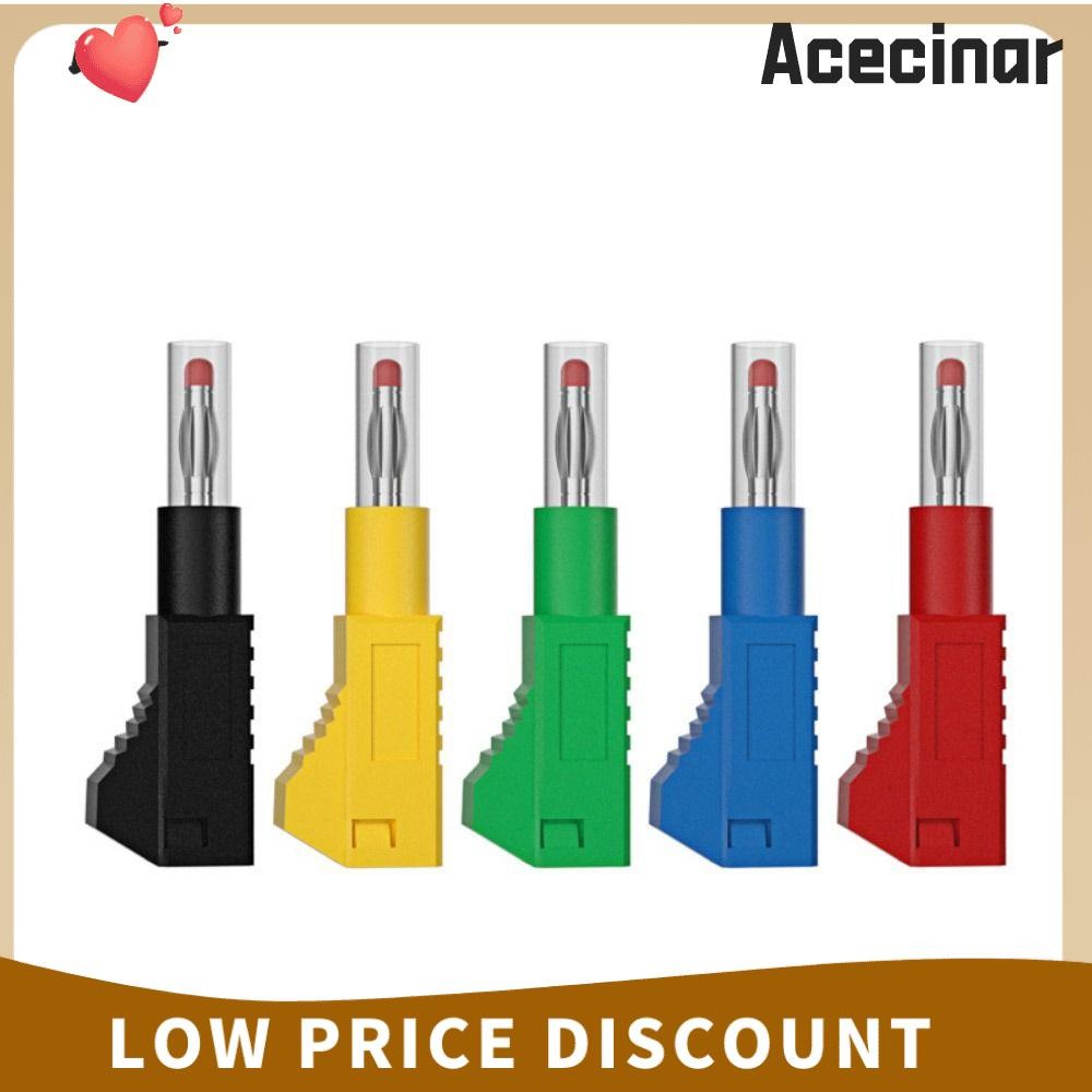 Acecinar กล้วยซ็อกเก็ตลวด Solder ชาย Retractable หลอดตะกั่วตัวเชื่อมต่อ ...