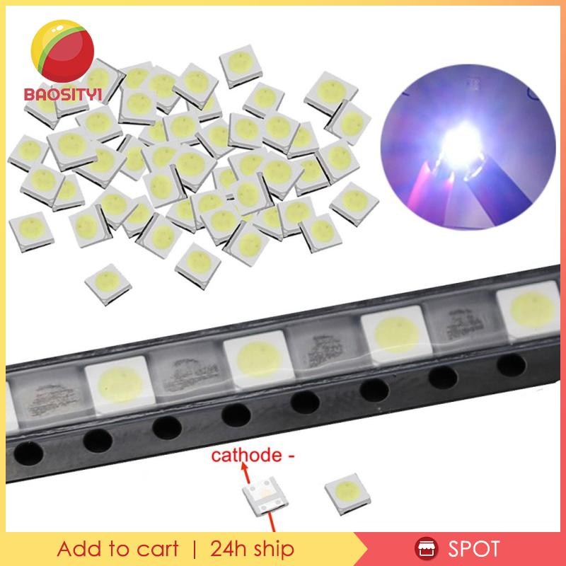 [Baosity1] 50 ชิ้น 1W LED Diode ชิปกําลังสูง Diod ลูกปัด 3535 Light ...
