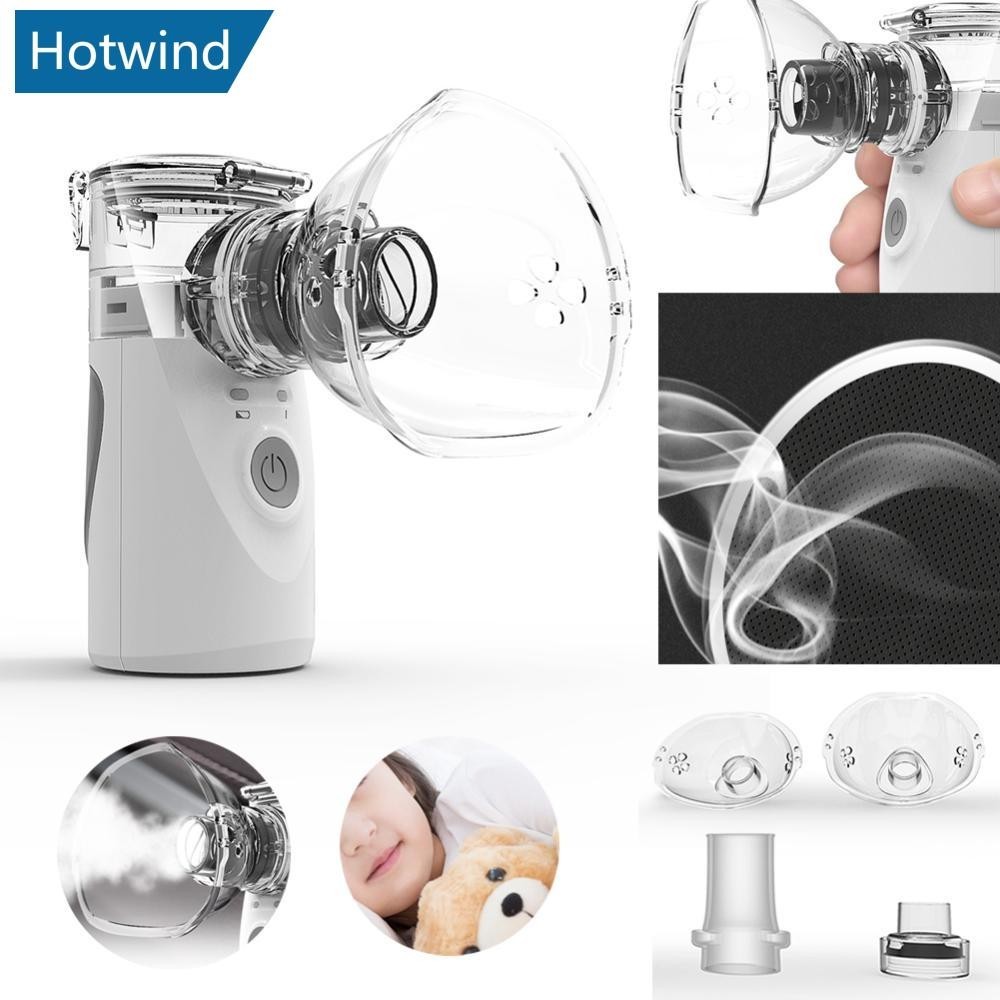 Hw Mini มือถือ Inhaler Respirator Humidifier แบบพกพา Ultrasonic ...