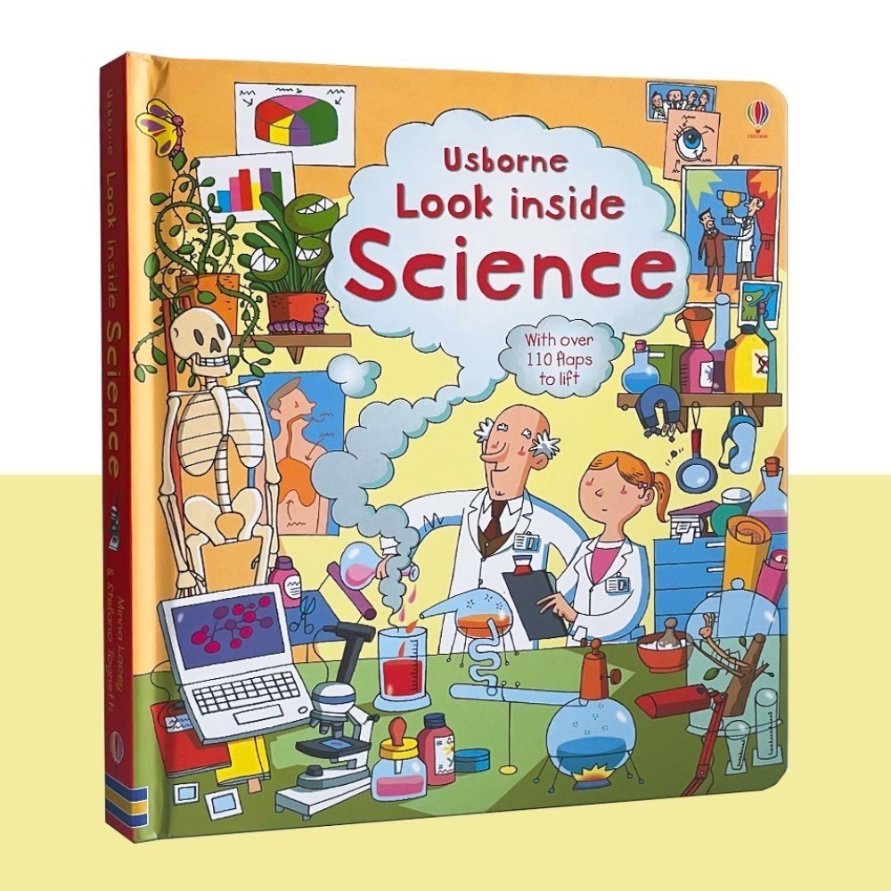 Usborne Look Inside Science 3D Flap Picture Book for Kids Children ...