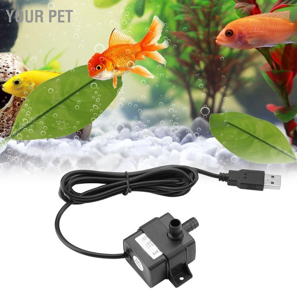 Your Pet USB DC 5V ไม่มีแปรง เครื่องสูบน้ำ พิพิธภัณฑ์สัตว์น้ำ ตู้ปลา ...