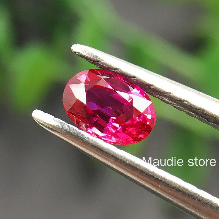 Pigeon Blood Lab Grown Ruby Fine Jewelry ใบรับรอง GRC | Shopee Thailand