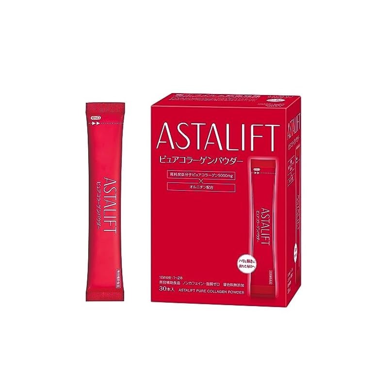 FUJIFILM ASTALIFT Collagen Powder Sticks for 30 days (5.5g x 30 sticks ...