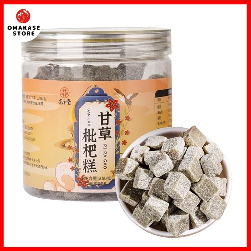 Kanzo and Biwa Throat Lozenge Original Color and Flavor Sweet and sour ...