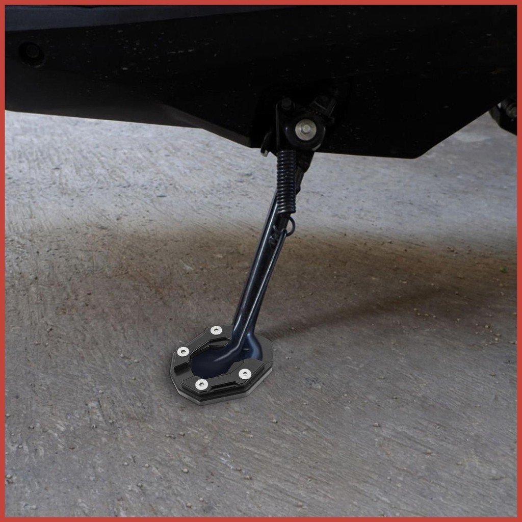รถจักรยานยนต์ Kickstand Support Plate Extender ขาตั้งด้านข้าง Kickstand ...