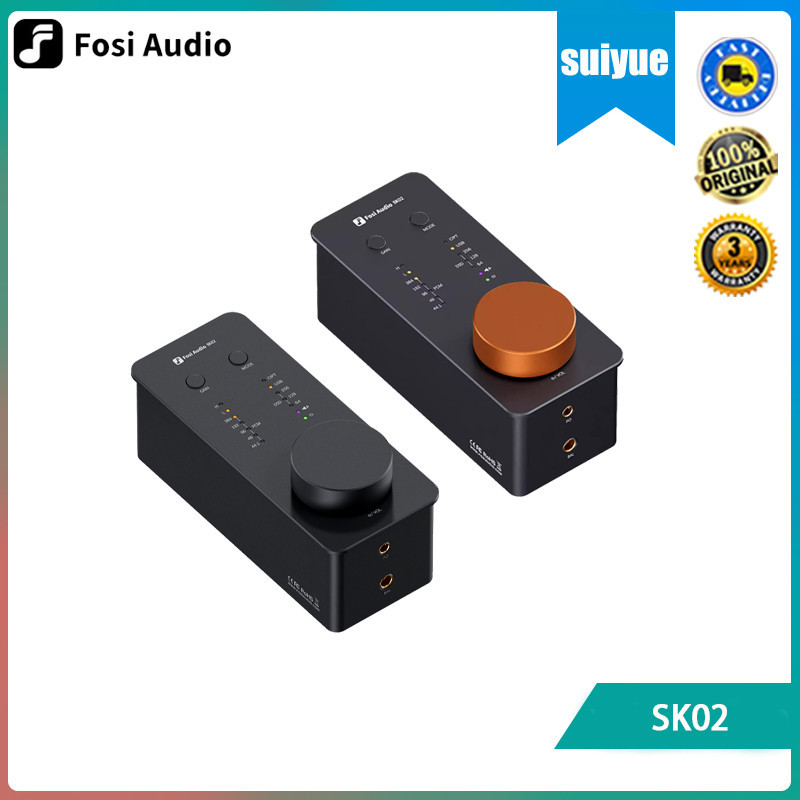 Gosi Audio SK02 ES9038Q2M Compact Desktop DAC และเครื่องขยายเสียงหูฟัง ...