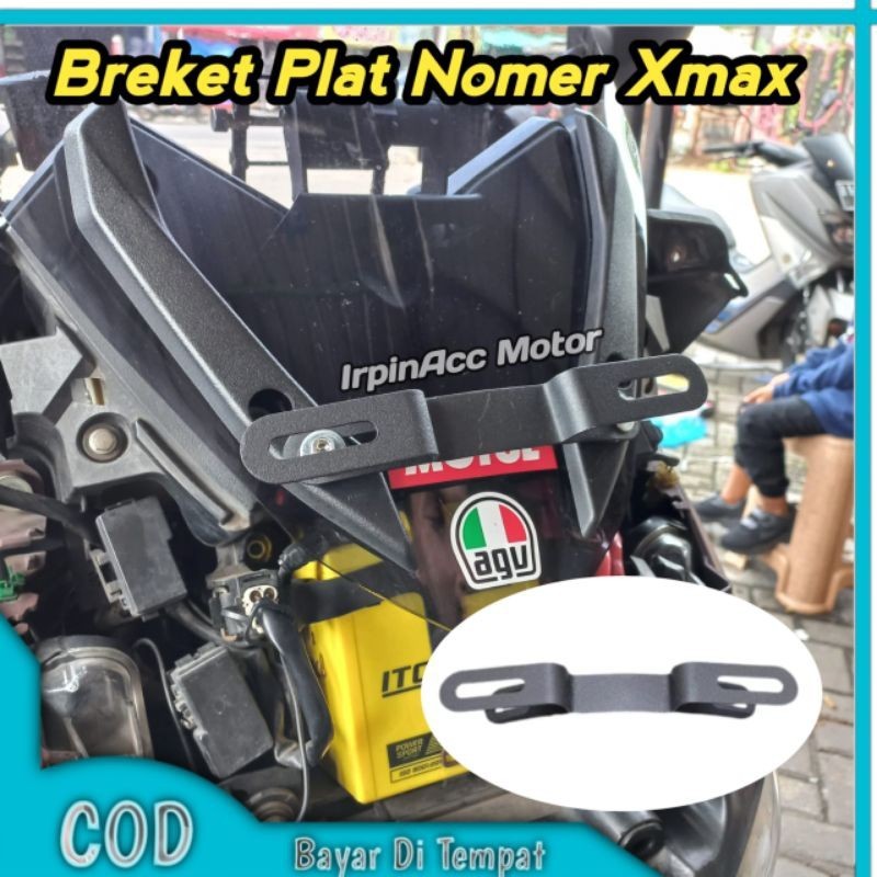 Xmax ที ่ วางจานด ้ านหน ้ าขายึด Xmax Number Plate Bracket | Shopee ...