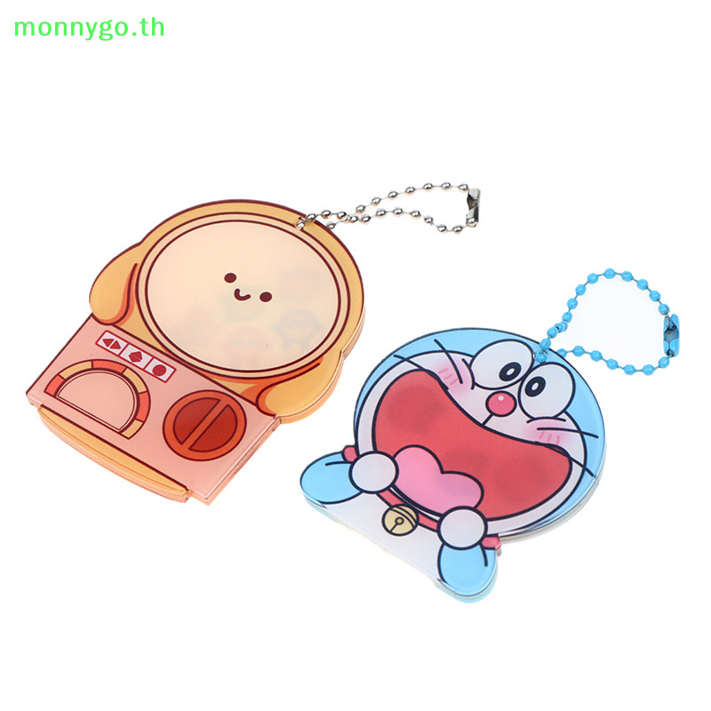 Monnygo แบบไดนามิก Shakeable Doraemon อะคริลิคพวงกุญแจจี้การ์ตูน Gacha ...