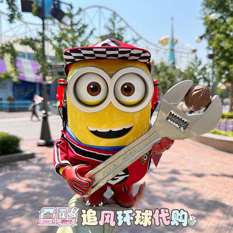 Universal Studios ของแท ้ Daigou Minions Tom Racing ชุด Mechanic ...