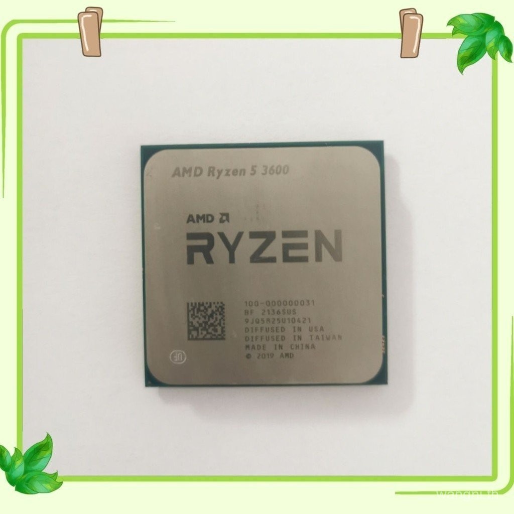 Amd Sharp Dragon, R5 3600, โปรเซสเซอร์ 6-Core 12 เส้น พร้อมเครื่องหมาย ...