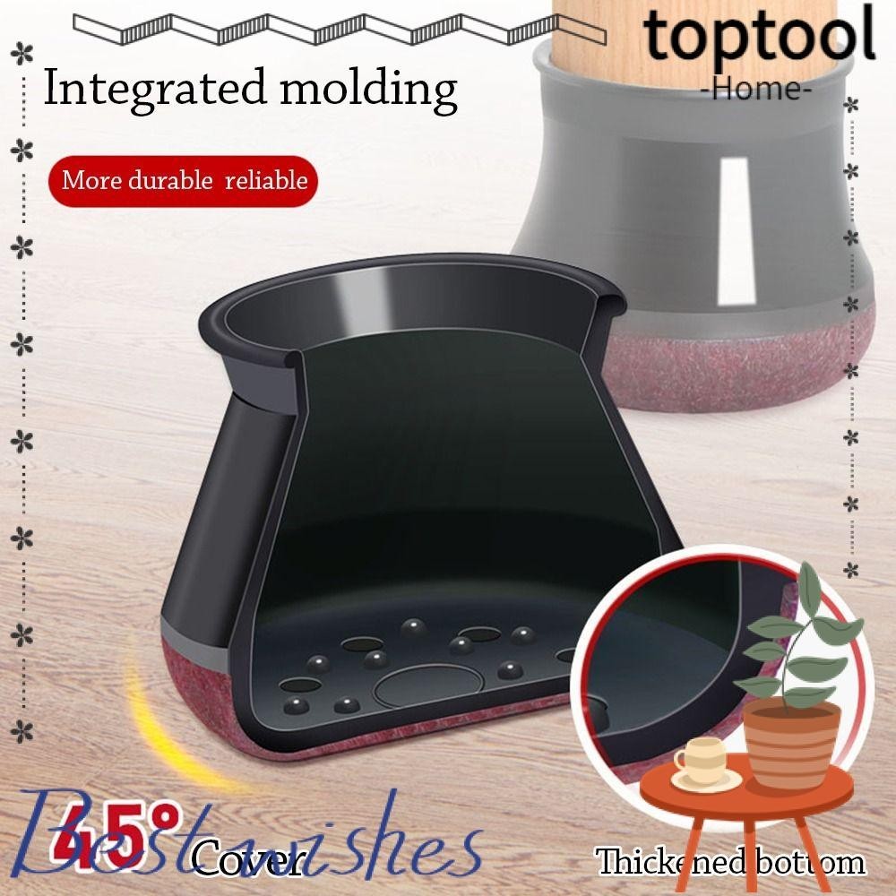 Toptool เก ้ าอี ้ ขา Felt Covers, ลดเสียงรบกวนซิลิโคนตารางเท ้ า Cover, โซฟาหนาลื ่ นเฟอร ์ นิ ...