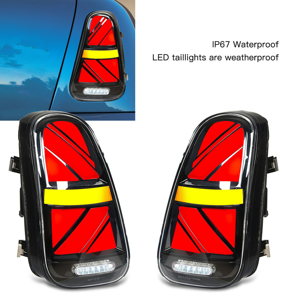 Fitness Life Full LED Union Jack ไฟท้าย Sequential ไฟเลี้ยวเปลี่ยน ...