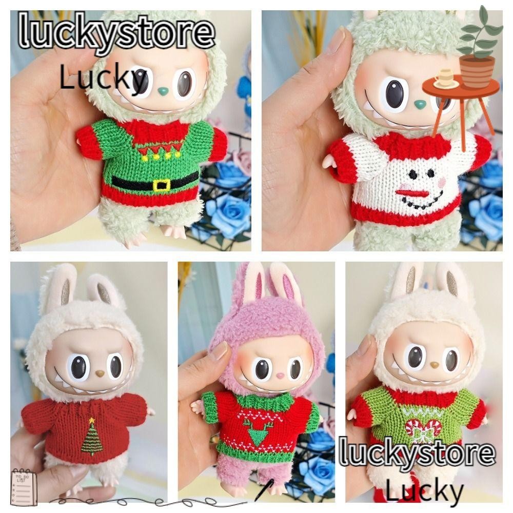 Lucky Labubu เสื้อกันหนาวคริสต์มาสหลายสไตล์เปลี่ยน Labubu สวมใส่ ...