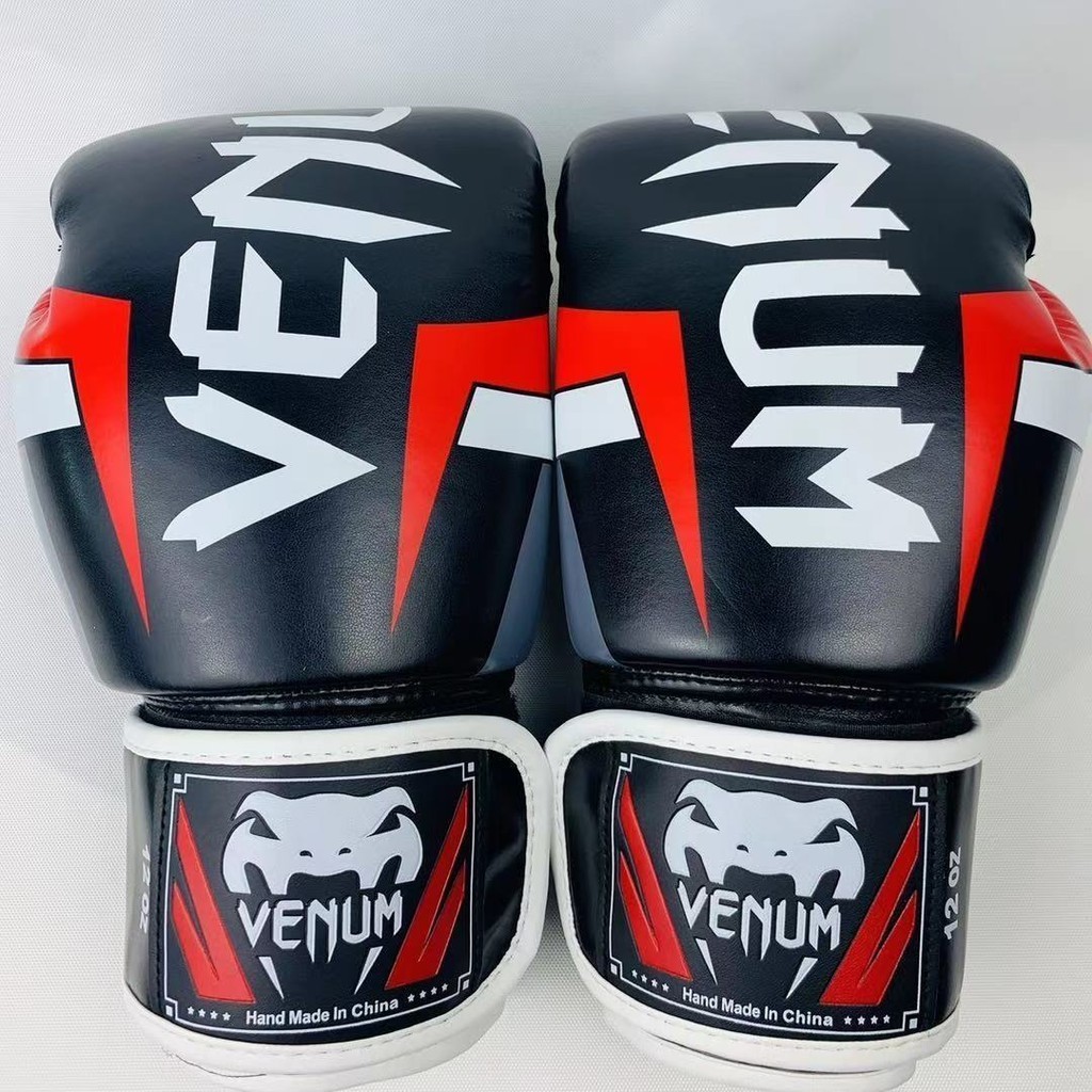 Venum Venom นวมชกมวย Sanda Fighting Muay Thai ถุงมือเด็กผู้ชายผู้หญิง ...