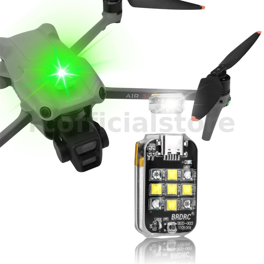 Drone Strobe Anti Collision Light FAA Drone Night Flying Rechargable Flash สัญญาณโคมไฟสําหรับ ...