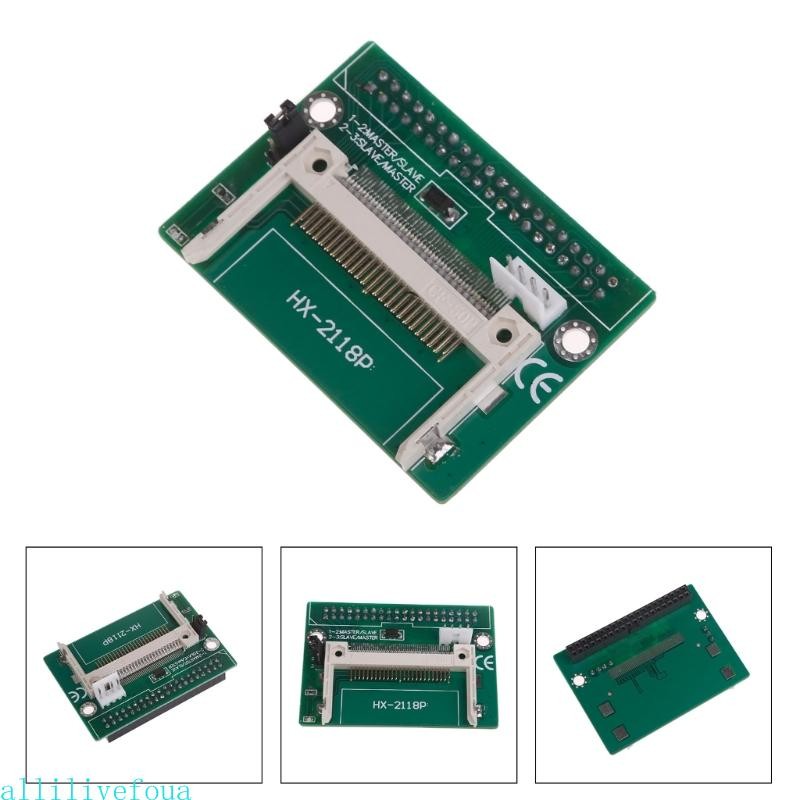 Allilivefoua CF Card 3 5 40Pin หญิง IDE Hard Disk Drive อะแดปเตอร์การ์ด 3 5 IDE Converter ...