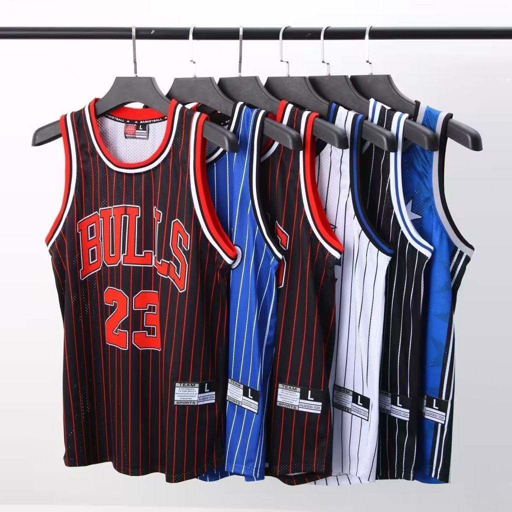 Retro Jersey Iverson Madi Kobe Rodman James ชุดบาสเกตบอลฤดูร้อน ...
