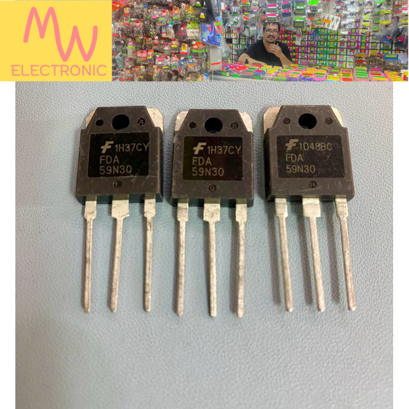 FDA59N30 แท้ MOSFET 59A300V (ราคาต่อชิ้น) มีพร้อมส่งในไทย | Shopee Thailand