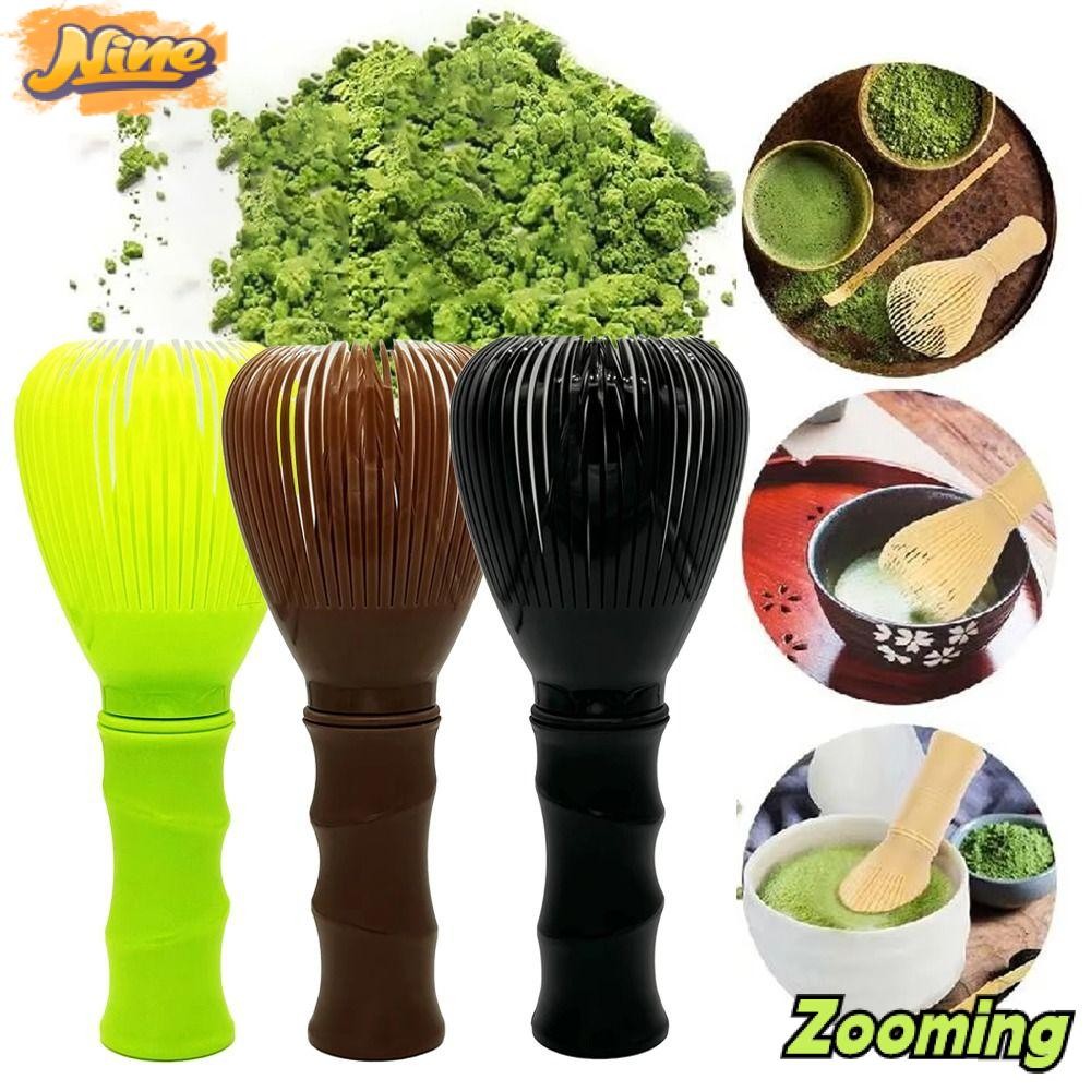 Zooming Matcha Whisk, Chasen ญี่ปุ่น PP แบบใช้ซ้ําได้, แปรงชาเกรดอาหาร | Shopee Thailand