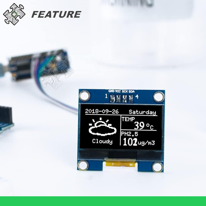 ENGLAB★ OLED i2C มีทั้งแบบ 0.91 0.96 และ 1.30 นิ้ว และ มีทั้งสีฟ้ากับสีเหลืองให้เลือก, OLED ...