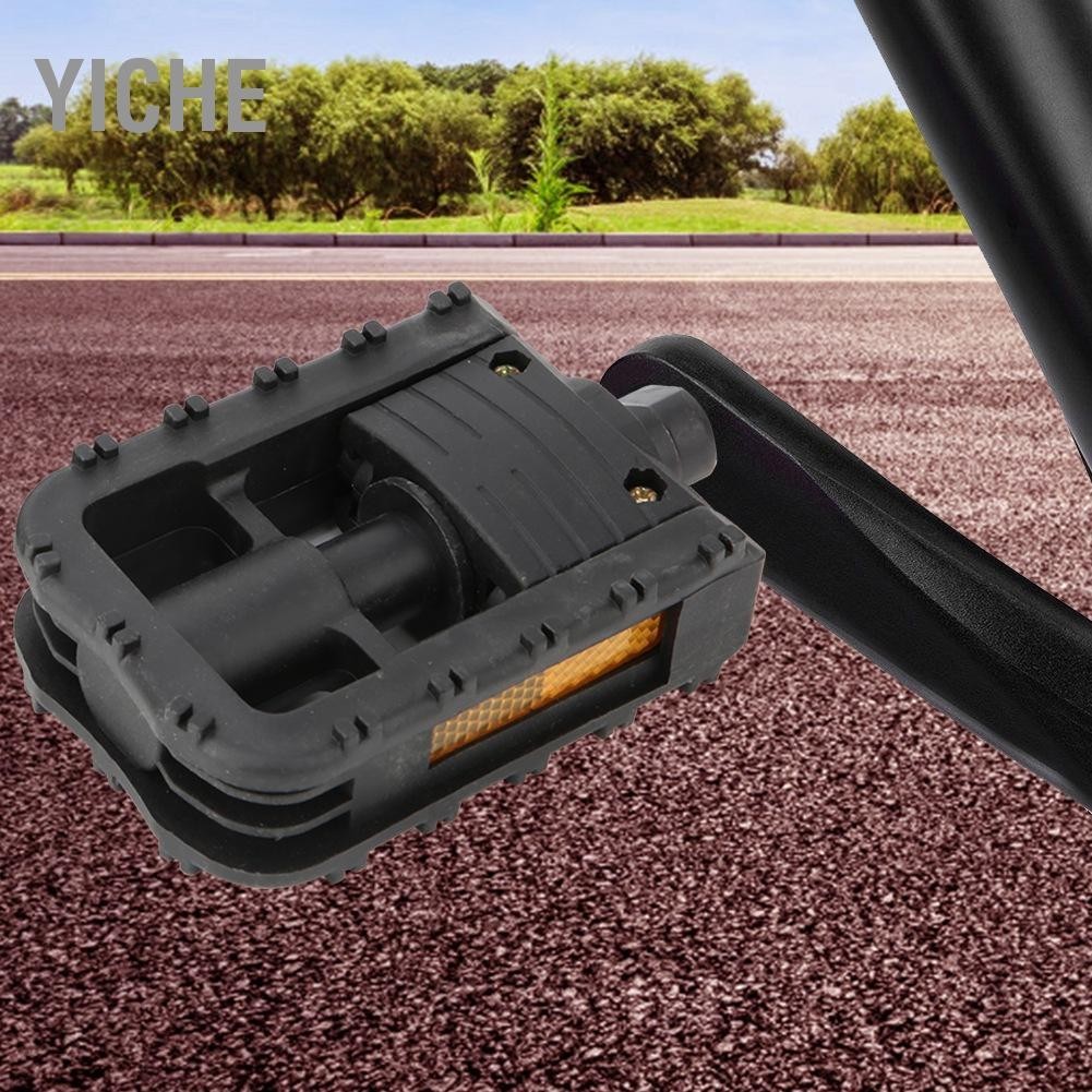 YiChe 1 คู่จักรยานเสือภูเขาพลาสติกจักรยานพับเหยียบคุณภาพขี่จักรยาน Part ...