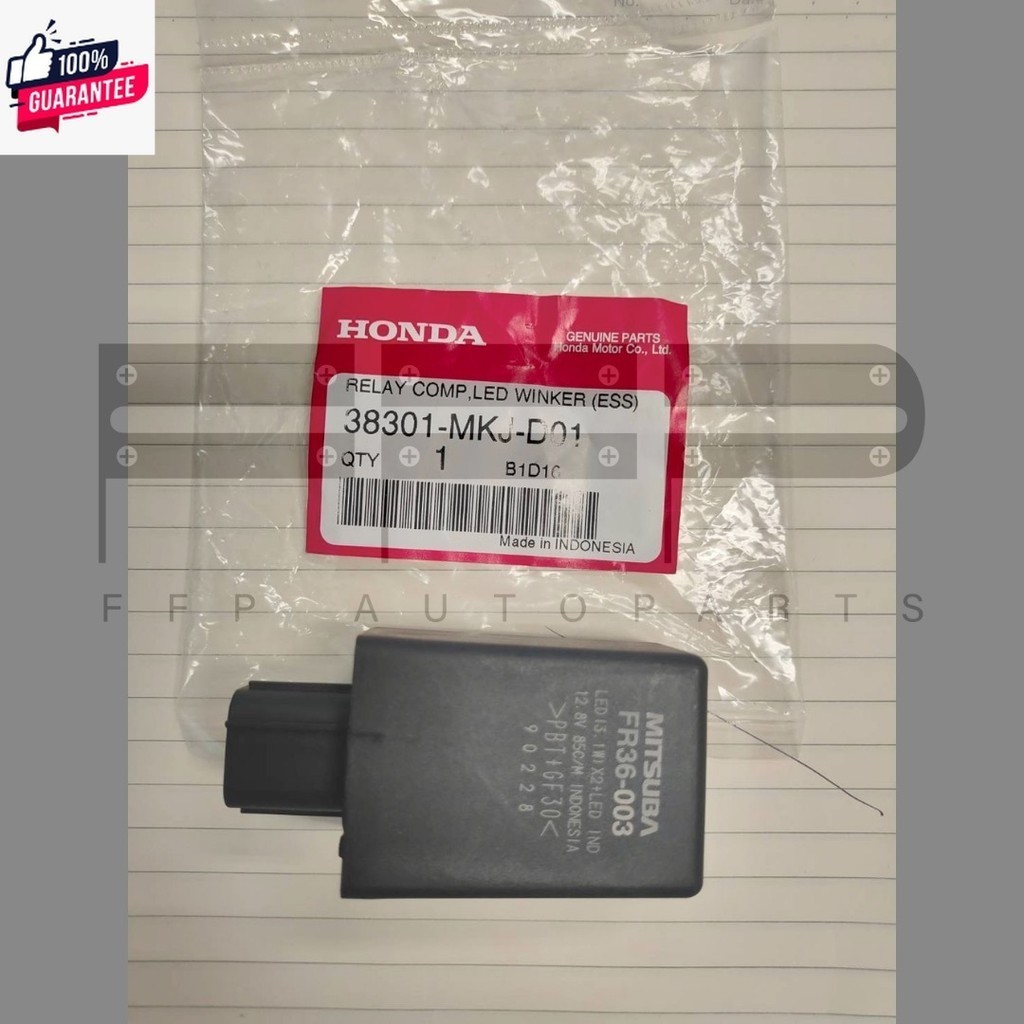 รีเลย์ไฟเลี้ยว LED Forza350 38301-MKJ-D01 รีเลย์ไฟเลี้ยวเดิมแท้ศูนย์ ...
