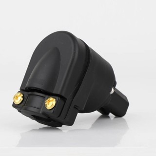 Hi-end Rhodium 24K Gold Schuko Connector มุม Schuko Plug Audio Power ...