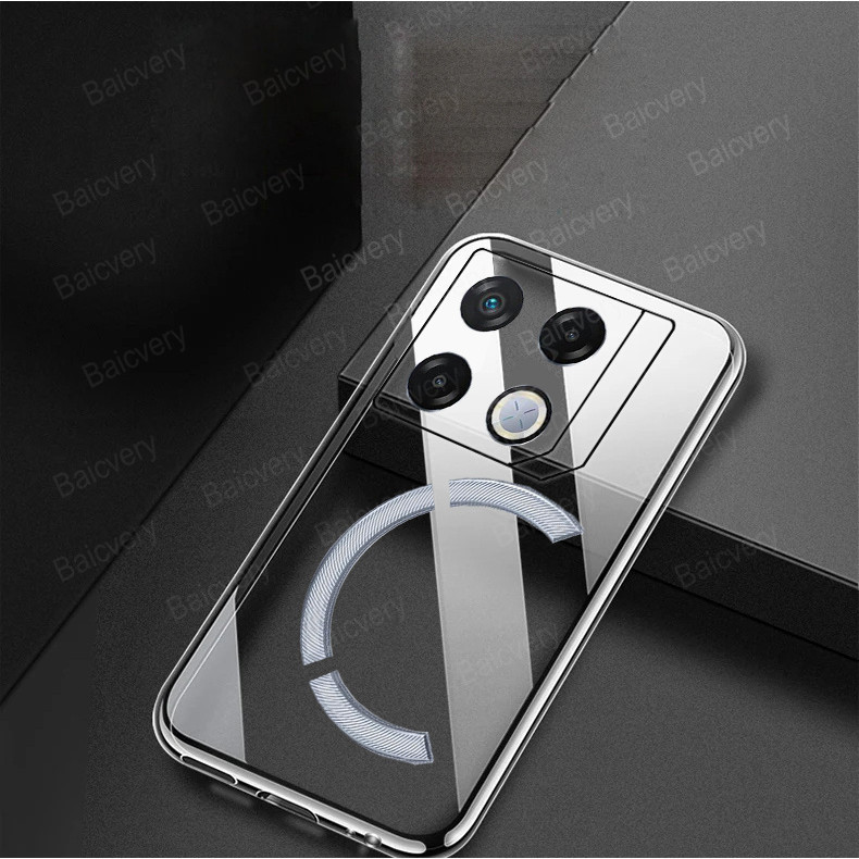 Infinix GT 20 Pro X6871 เคสแฟชั ่ นคุณภาพสูงใส TPU ซิลิโคนนุ ่ มฝาครอบป ...