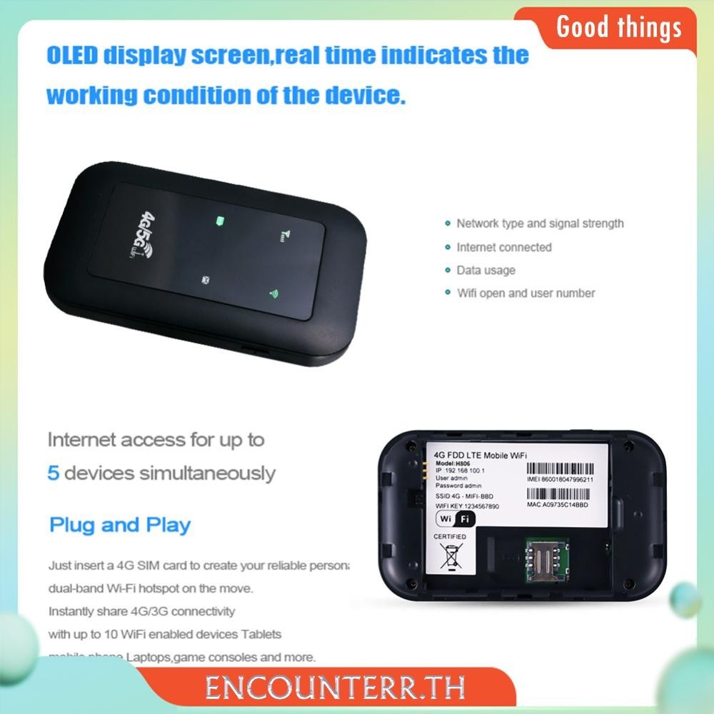 [encounterr.th ] Wifi Repeater 4G LTE Router เครื ่ องขยายเสียงสัญญาณ ...
