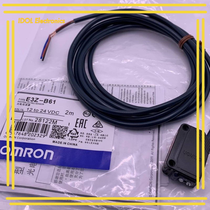 ราคาถูก! E3Z-B61 sensor เซ็นเซอร์โฟโต้(จับวัตถุ) ชนิด NPN-NO 3สสย สินค้าส่งจากไทย | Shopee Thailand
